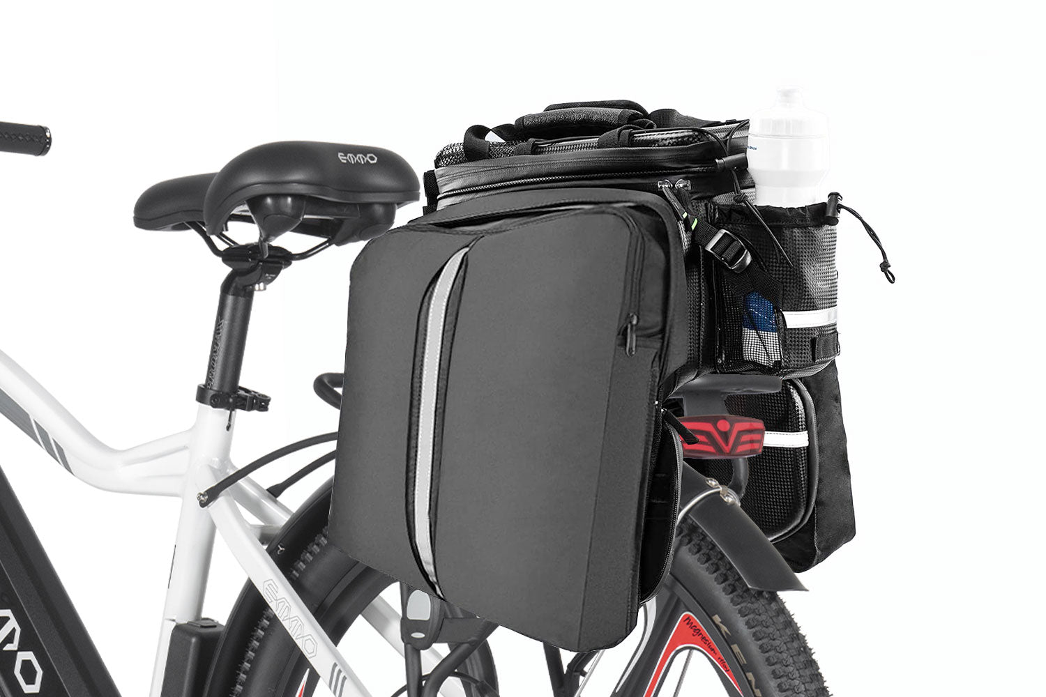 EMMO Ebike Accessories | 35L Expandable Waterproof Bike Rack Bag