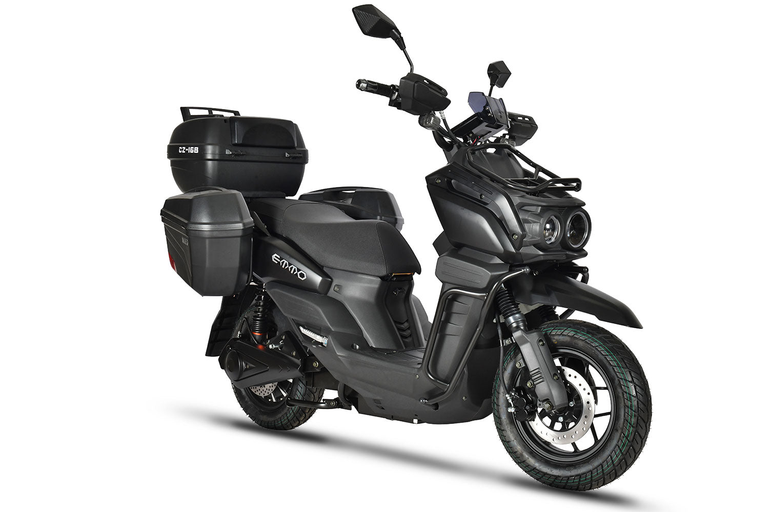 EMMO NOK Rugged 84V Scooter Style E-Bike 120KM Long Range |Canada – emmo.ca