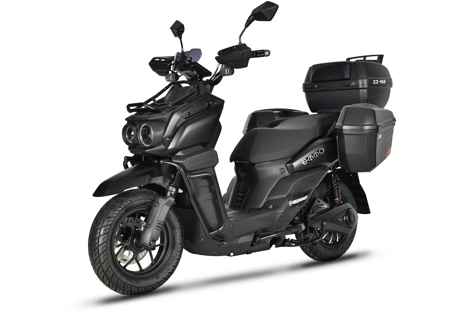 EMMO NOK Rugged 84V Scooter Style E-Bike 120KM Long Range |Canada – emmo.ca