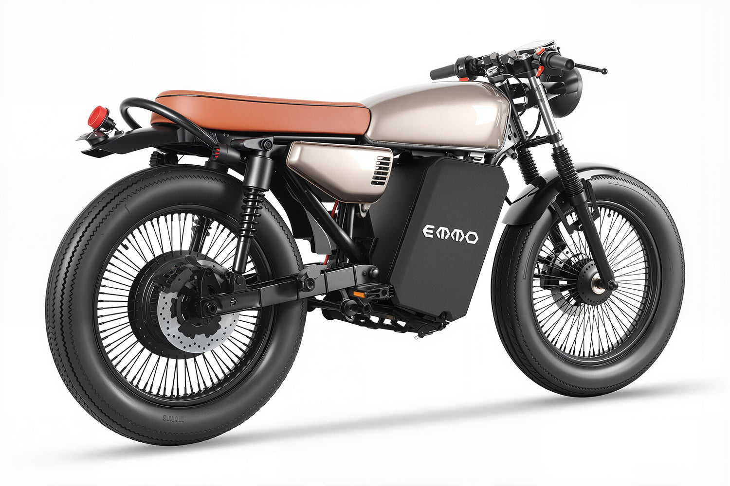 EMMO Nomado Customizable Cafe Racer 72V Electric Motorcycle Long Range ...